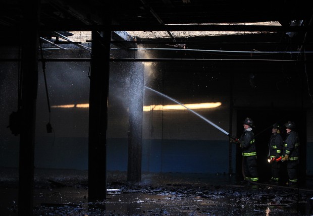 Fire damages former Hammond candy factory