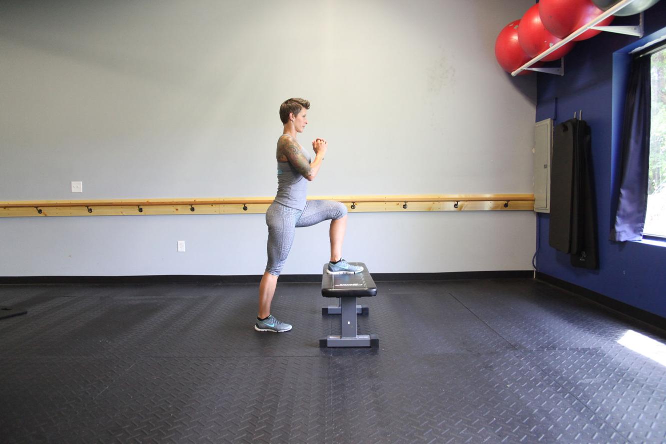 Step Up to Reverse Lunge