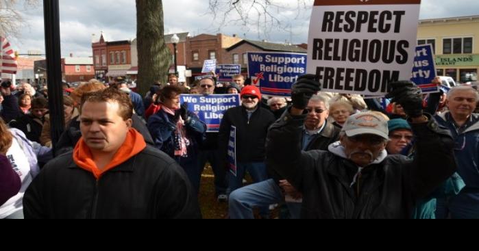 Christian rally decries government intrusion