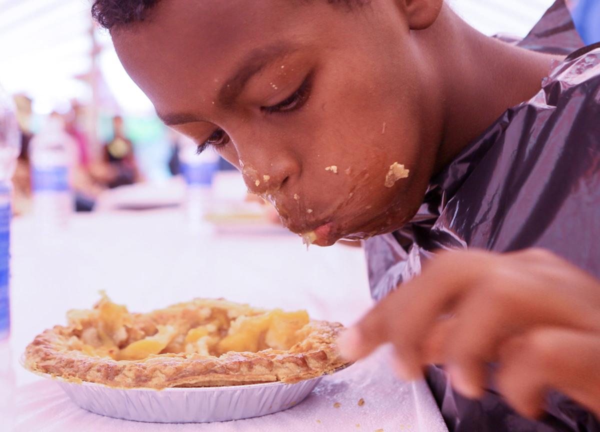 Pie-eating contestants get fill of filling | Lake County News ...