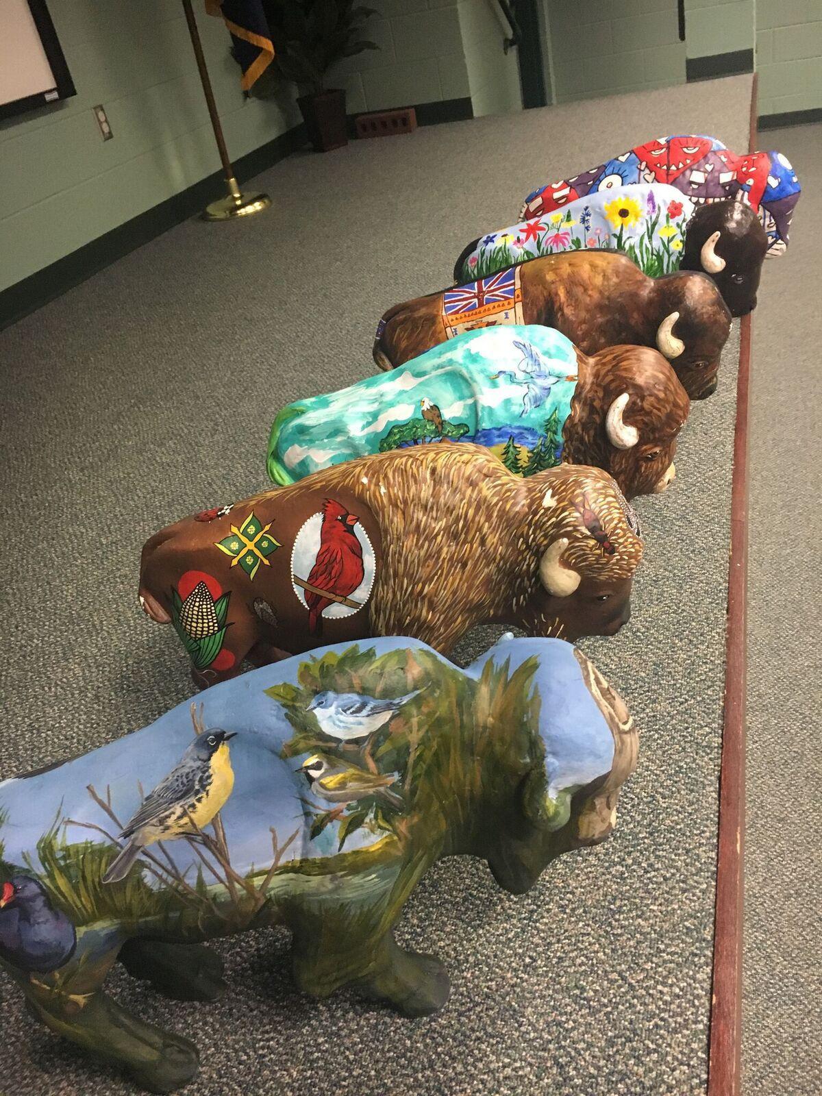 Bison-tennial mini bison auctioned off for nonprofits
