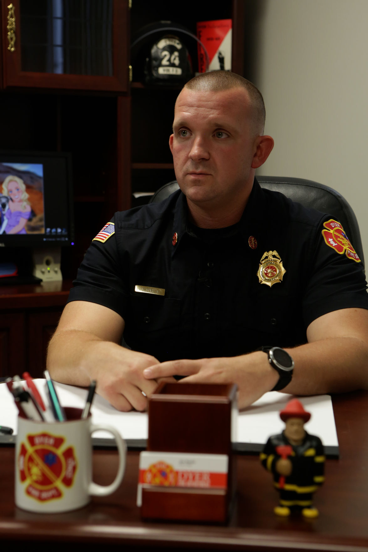 WATCH NOW: New Dyer chief looks to bolster training, community outreach ...