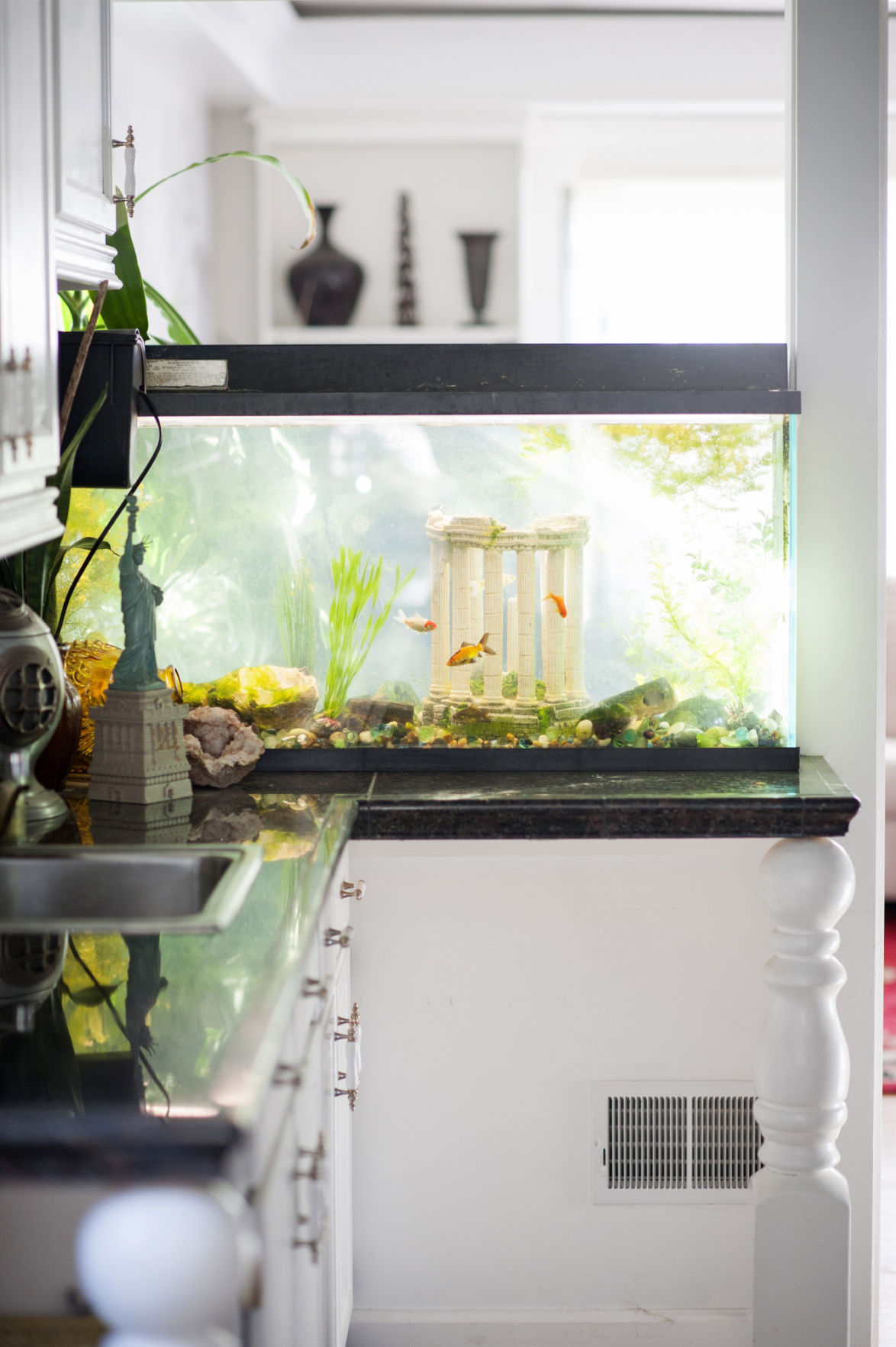 Repurposed materials fill this Italian-inspired Michigan City home ...