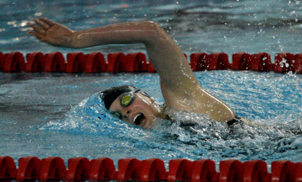 C.P. in position for girls swimming sectional title repeat