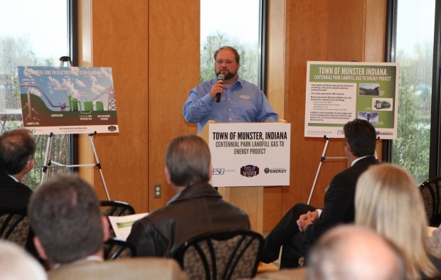 Methane-to-electricity project to produce energy