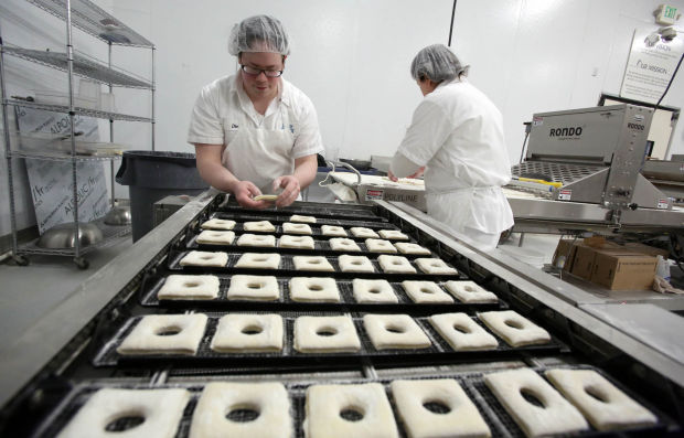 Family Express can make three times as many Square Donuts
