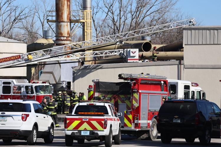 Firefighters battle blaze at Region cabinet manufacturer