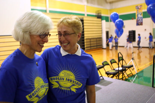 Morgan Township school celebrates Blue Ribbon honor