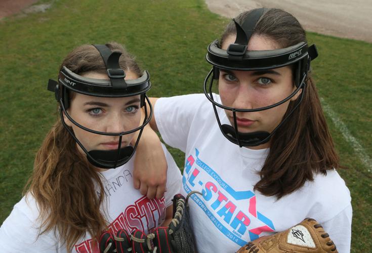 Safety, toughness, technology collide at softball fielder’s masks