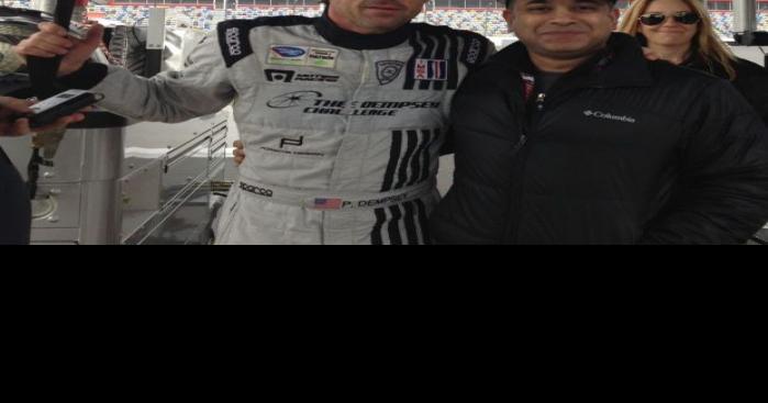 Real doctor teams up with TV doctor at Daytona