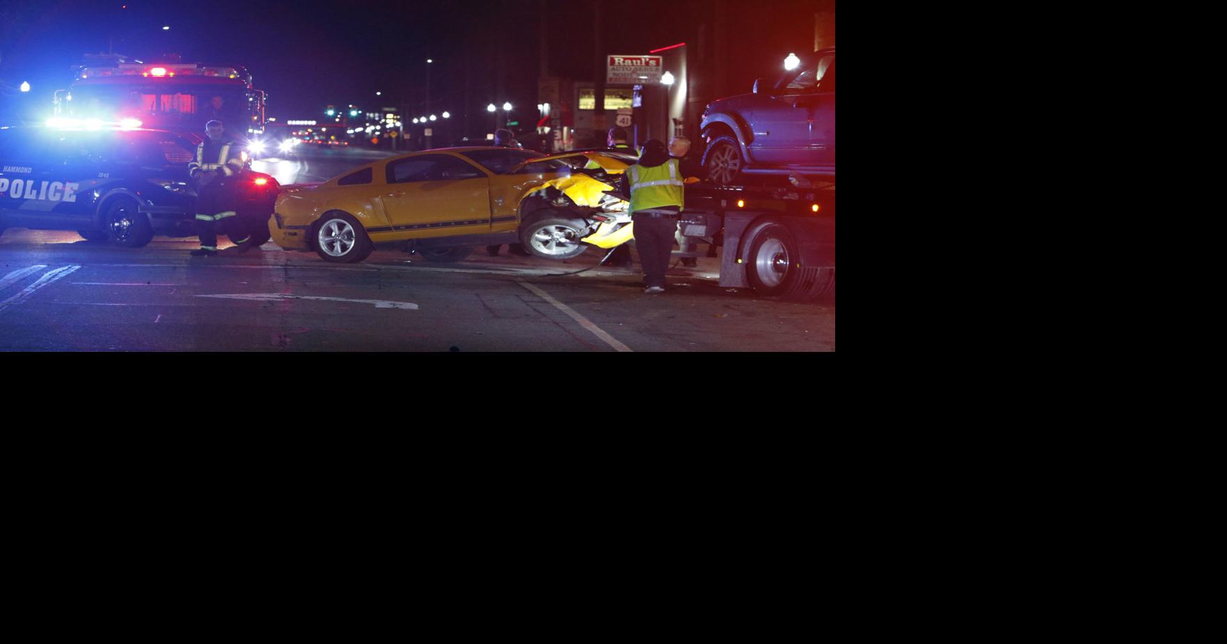 UPDATE: 3-vehicle wreck in Hammond caused by driver who ran red light ...