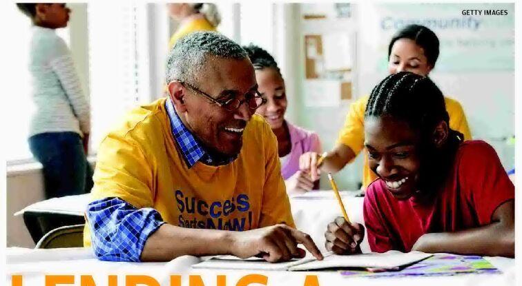 LENDING A HELPING HAND