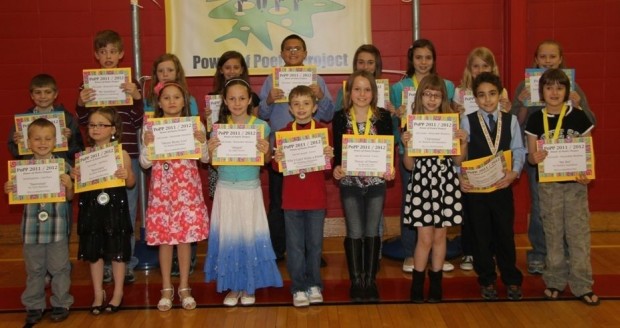 Students awarded prizes in writing project