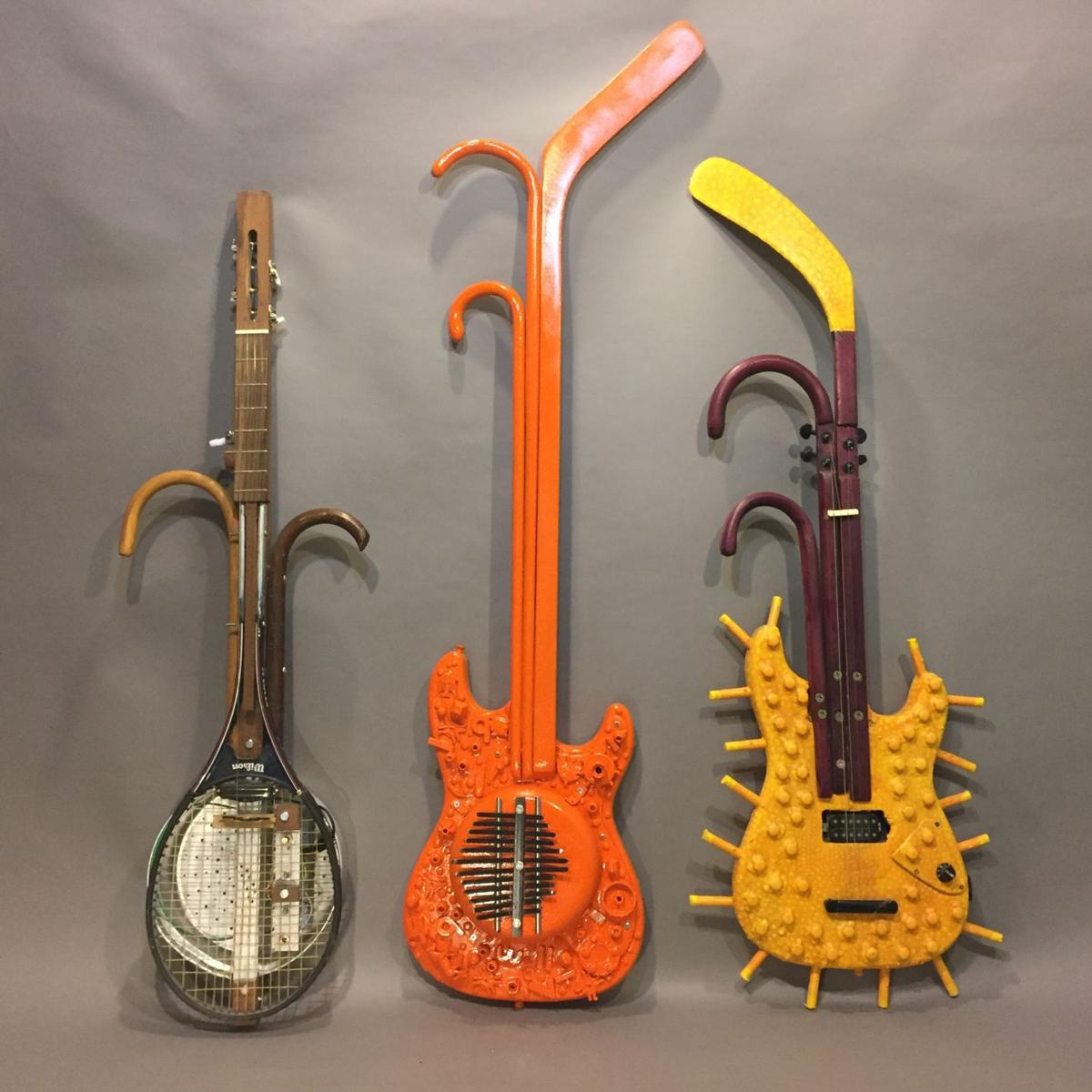 Mixed media: Munster artist turns ordinary items into creative musical ...