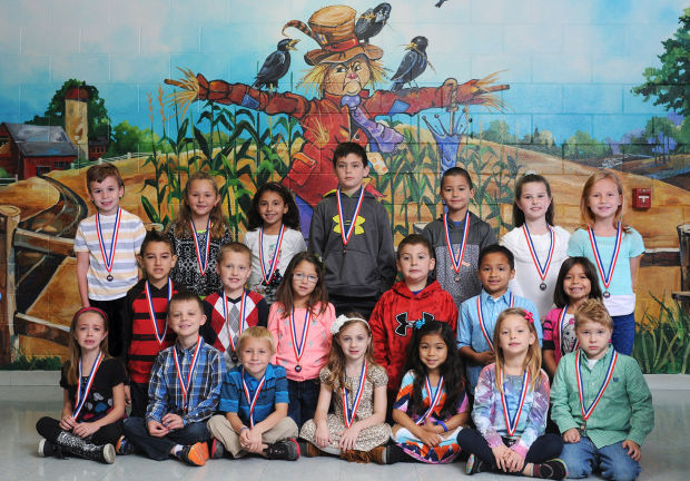 Winfield Elementary School celebrates their October Students of the Month