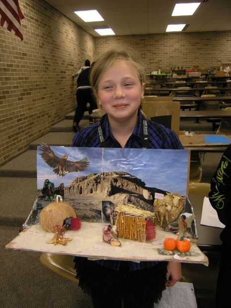 MIS students turn in Native American village projects | Merrillville ...