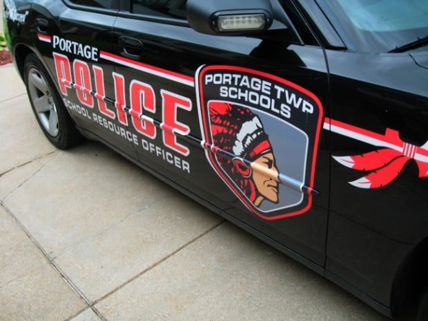 PHS students design exterior of officer's car