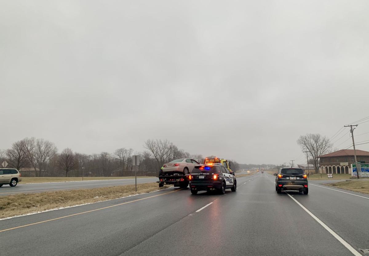Icy roads make for treacherous morning road conditions