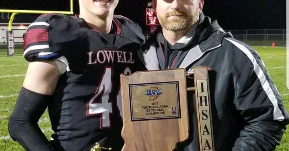 Lowell's Logan and Chris Charters share father-son bond