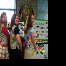 Socha receives the 'gold'