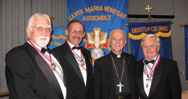 Northwest Indiana Knights gather for installation dinner