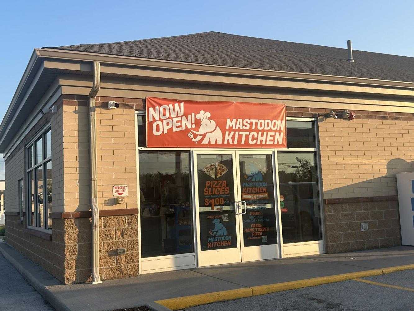 Mastodon Kitchen, Cherries & Berries, and sushi place opening