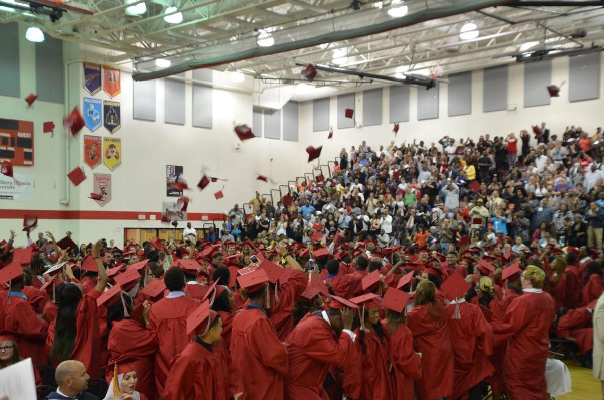 Commencement exercises held for 420 at T.F. South High School | South ...