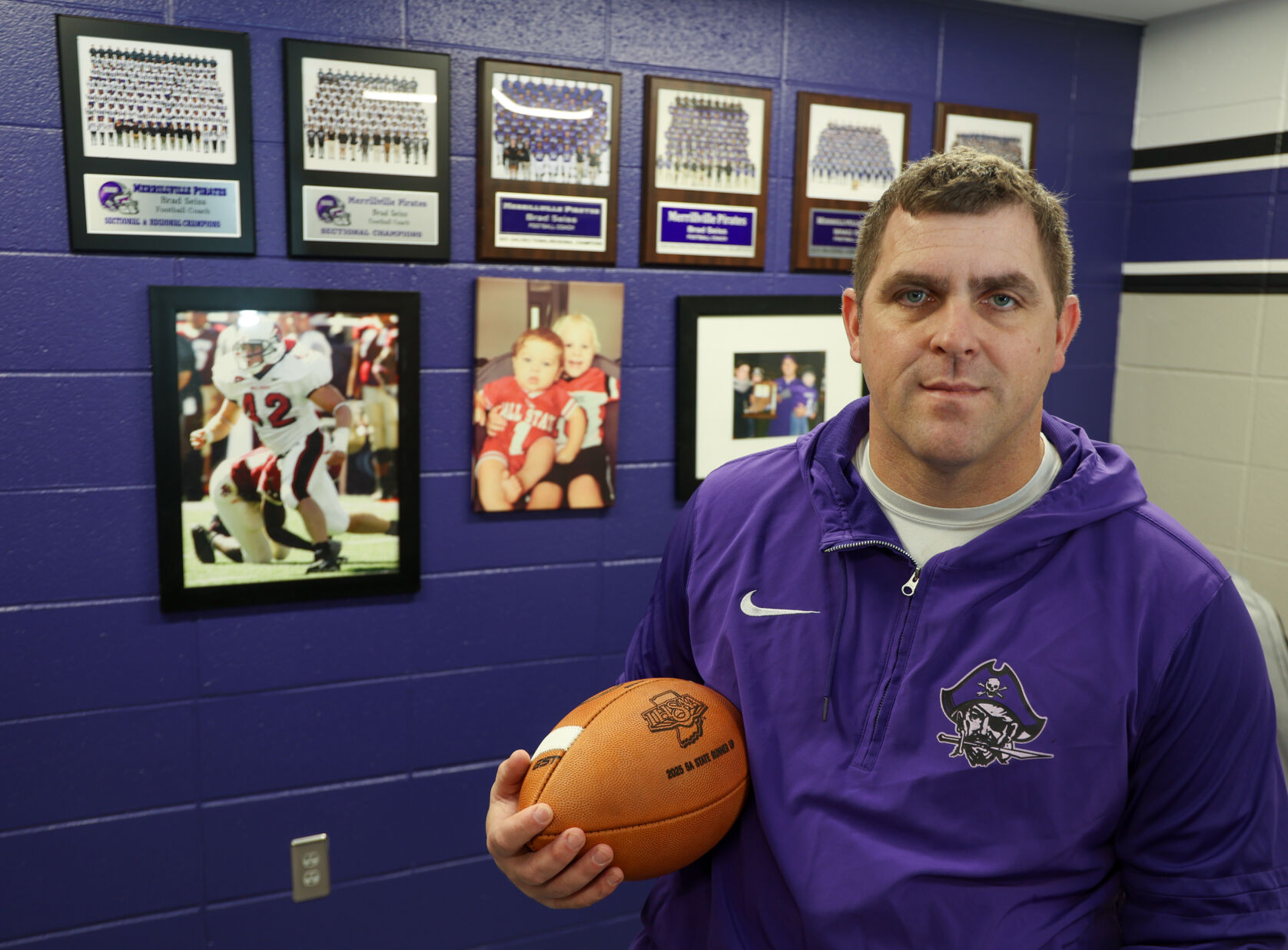 PHOTOS: Merrillville head coach Brad Seiss is area's top football coach ...