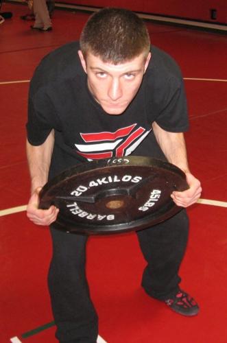 Portage wrestler Roach only knows one speed