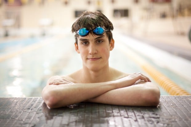 Chesterton's Ethan Whitaker ready to join siblings in swimming spotlight