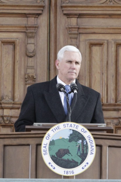 Gallery: Pence sworn in as Indiana's 50th governor | Digital Exclusives ...