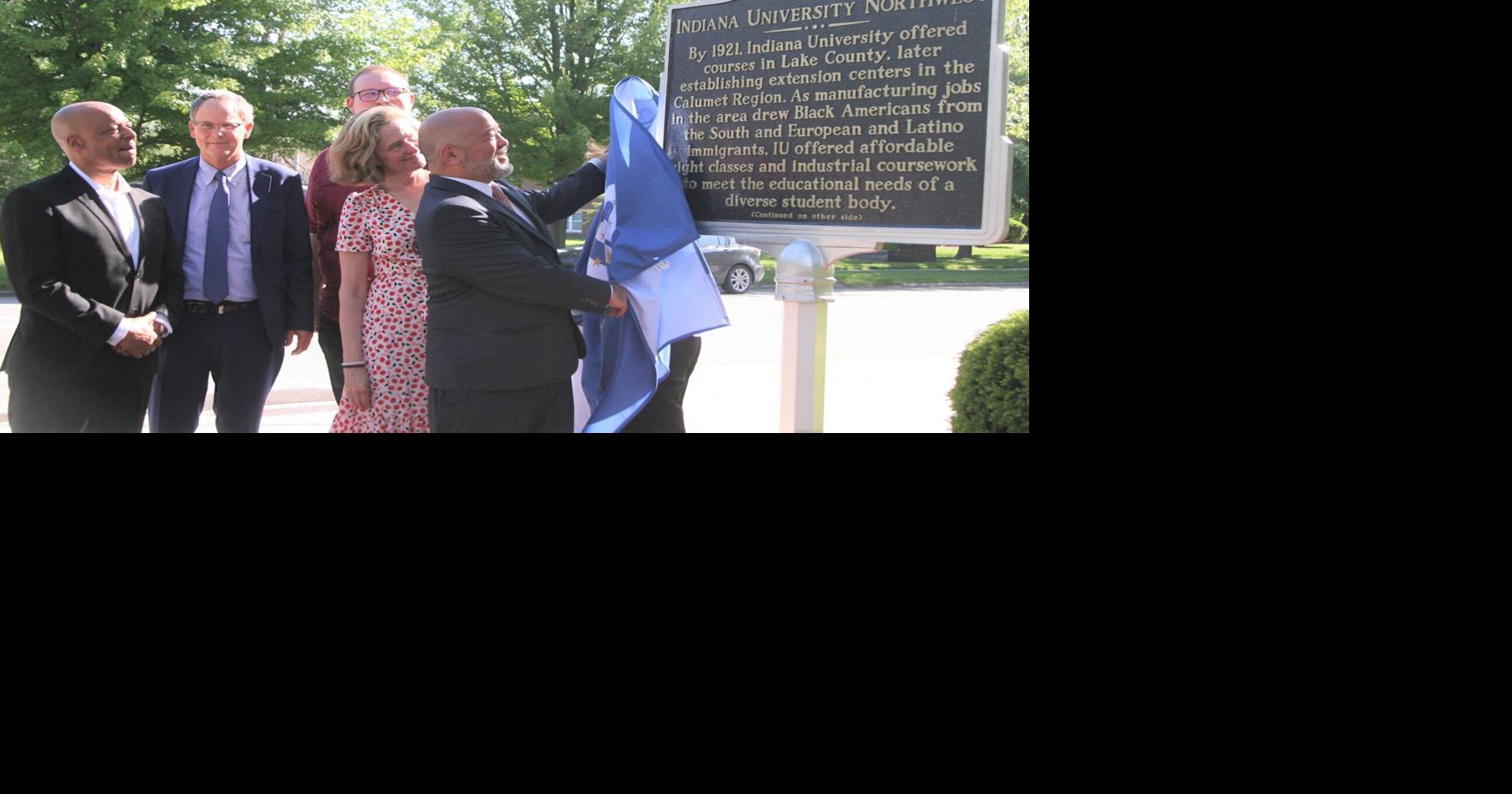 State historical marker celebrates story of IUN campus