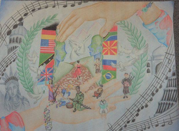 Peace poster contest winner