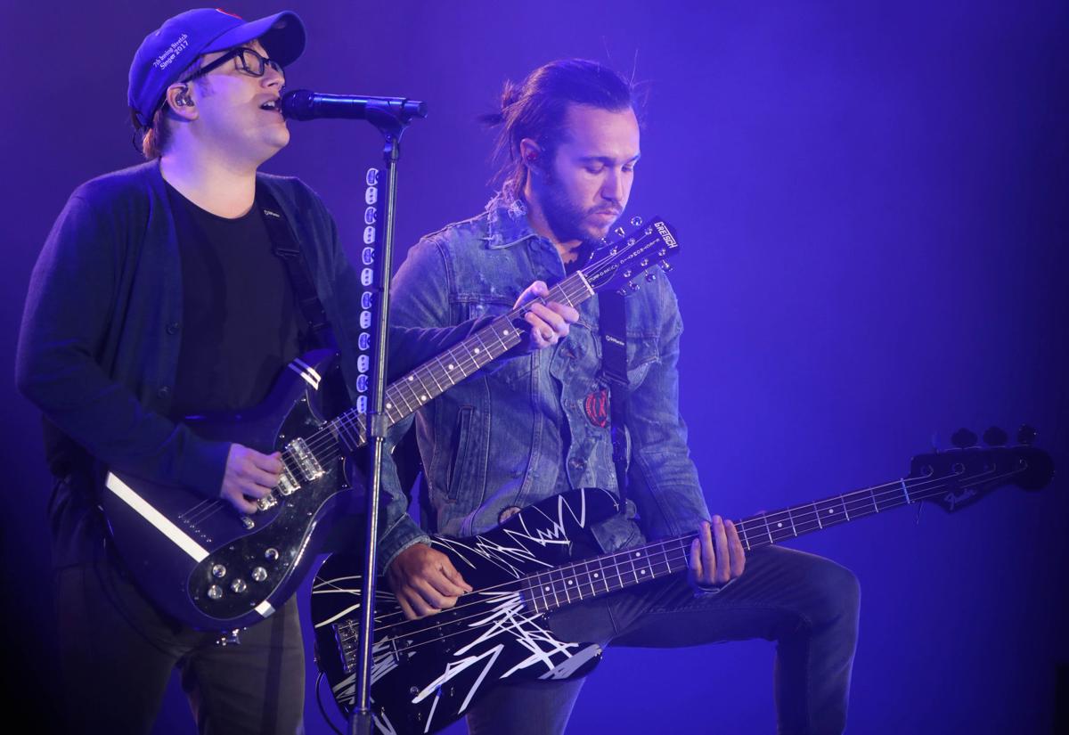 Fall Out Boy performs Mania Tour for Wrigley audience | Music ...