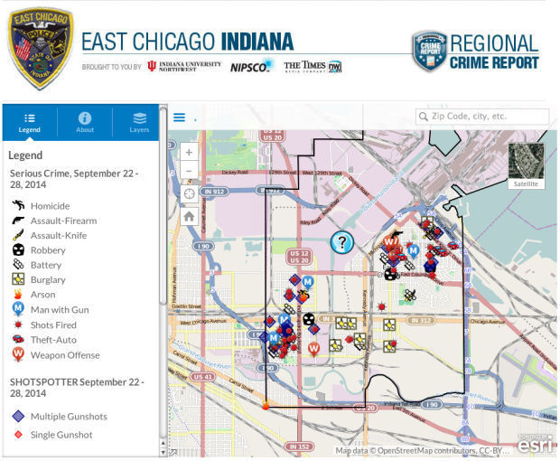 More innovation in store for crime-mapping project, professor says | 20 ...