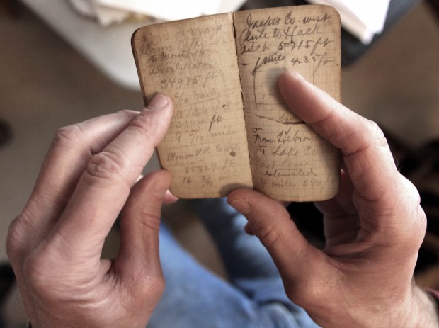 Century-old journal makes long trip home
