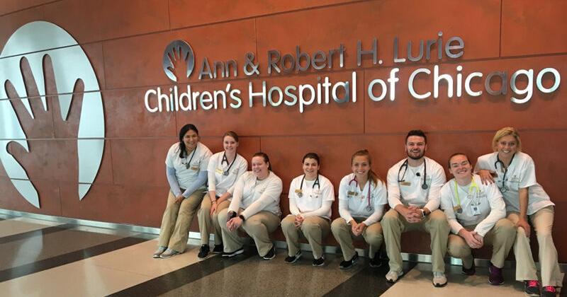 Valparaiso University students in health care across the region