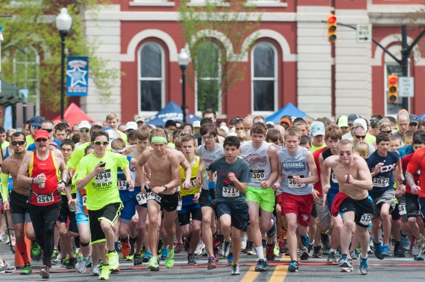 Hub Run draws 1,600 participants to Crown Point