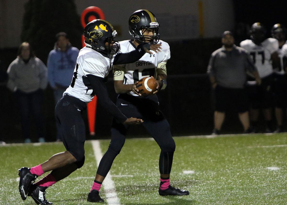 Gallery: Griffith at E.C. Central football | Prep Sports Photo ...