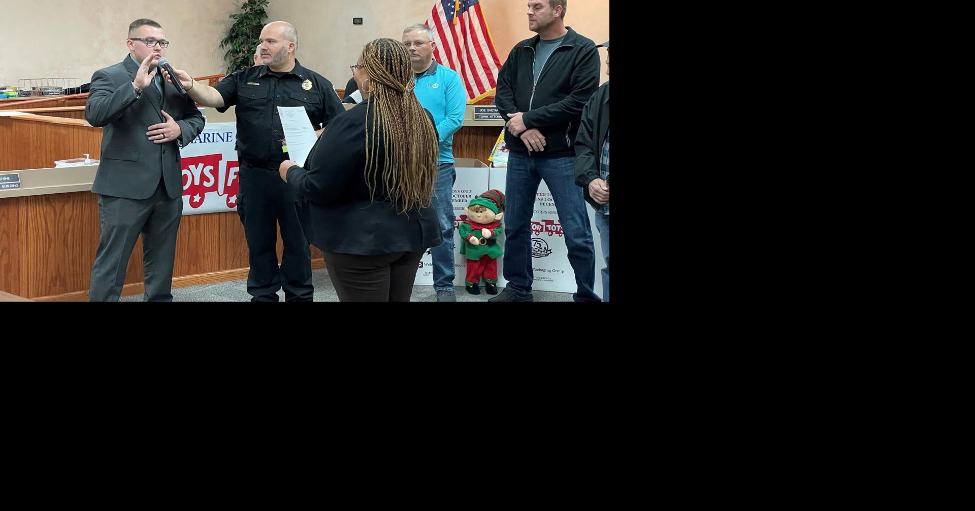 Merrillville welcomes new police officer