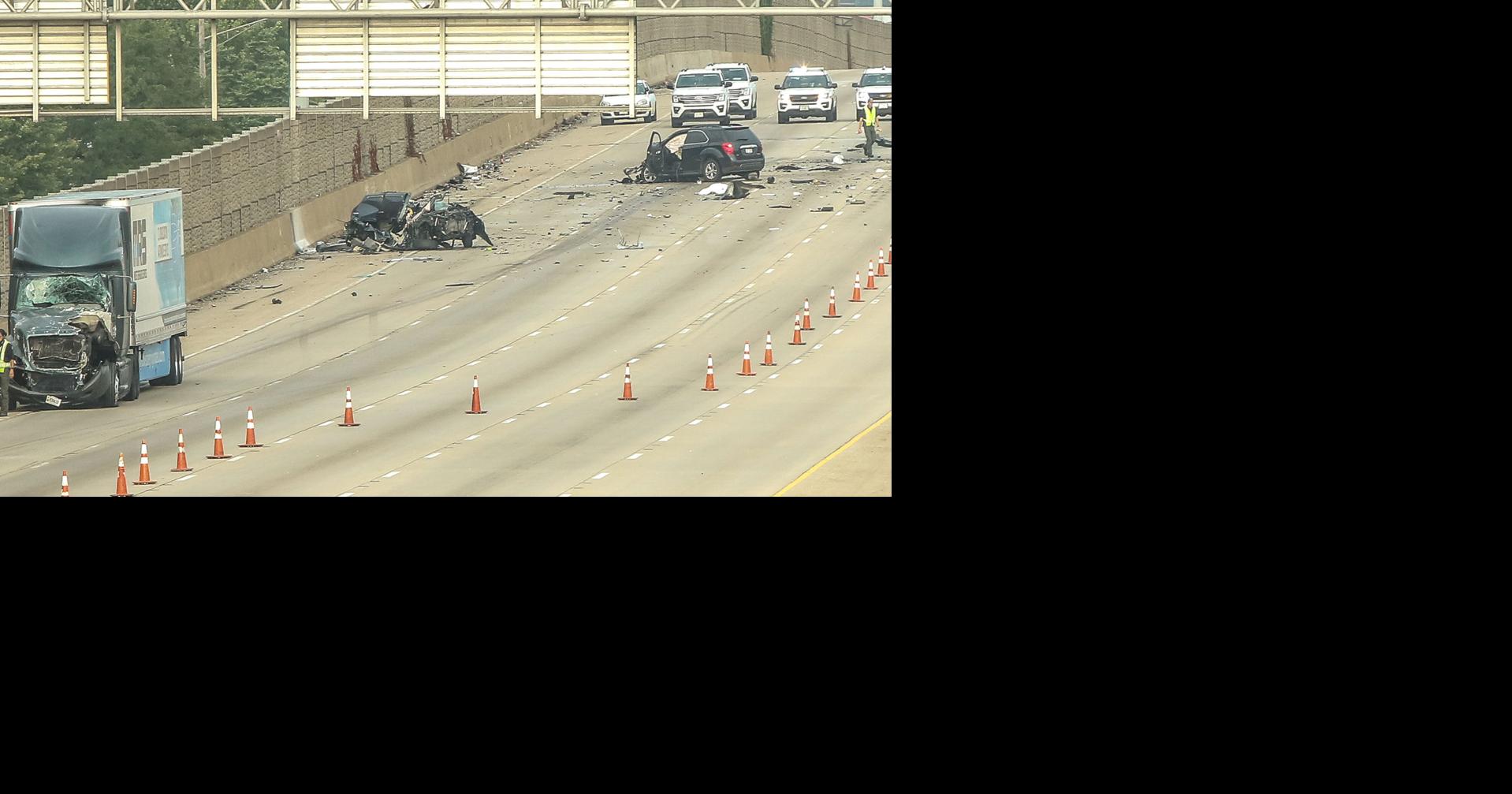 UPDATE: 2 dead after crashing into semitrailer on Borman Expressway ...