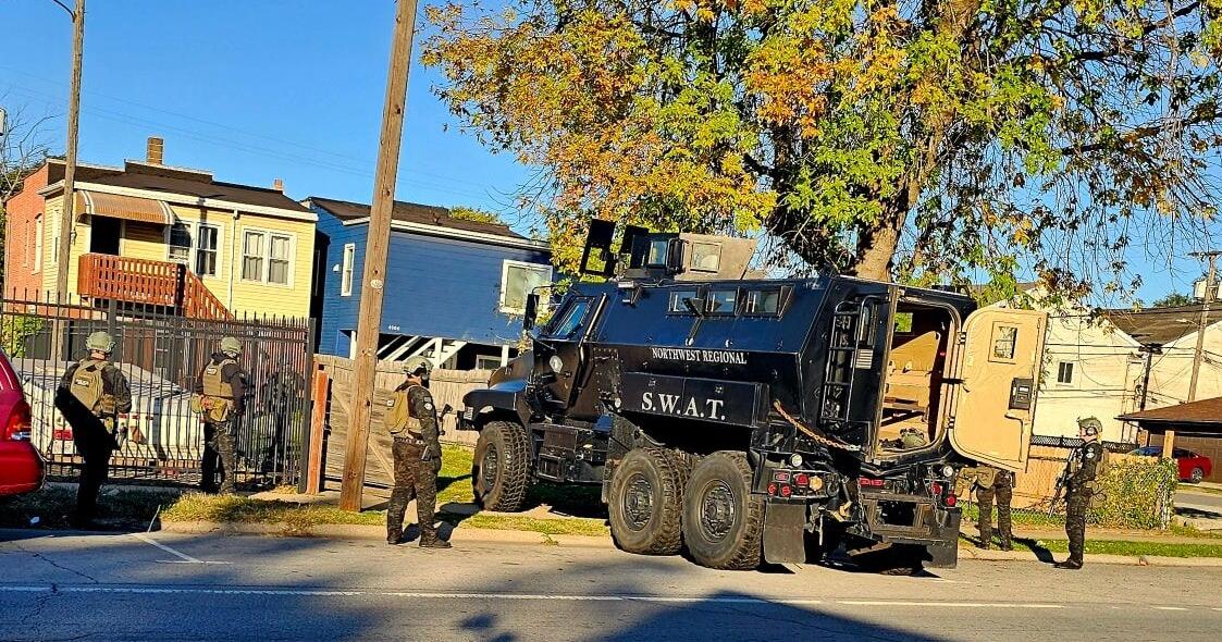 East Chicago police, SWAT arrest man on felony warrants