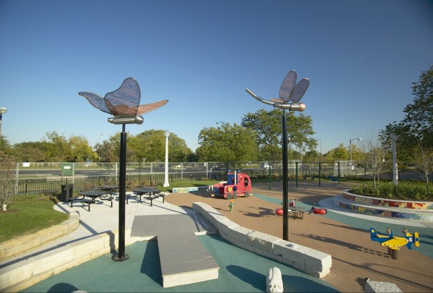Chicago playgrounds feature stimulating public art