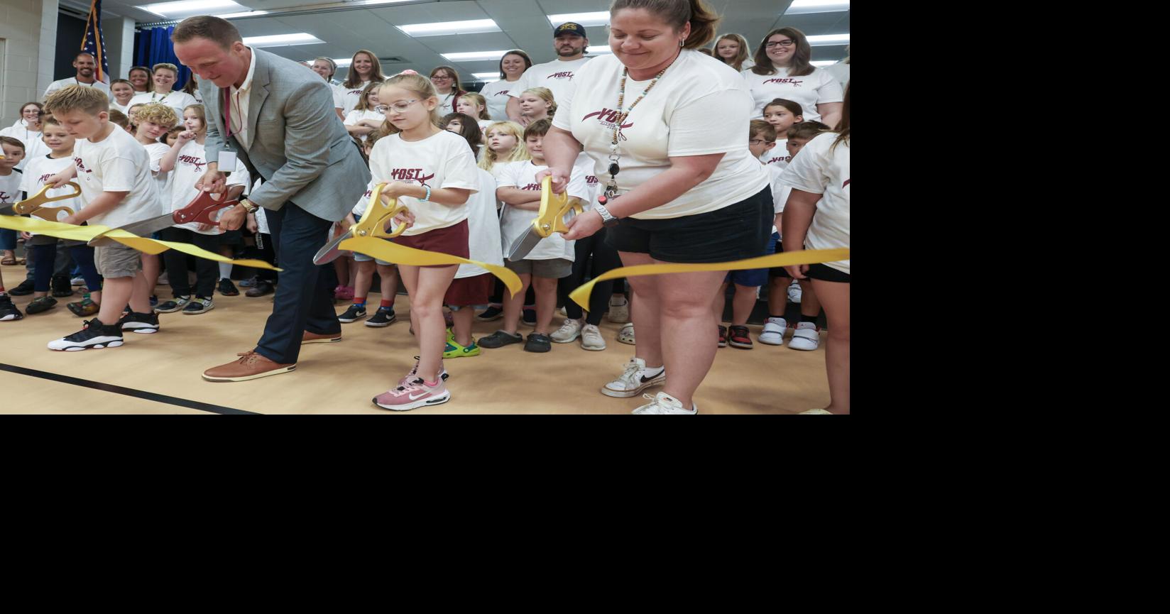 Duneland schools cuts ribbon on new Yost Elementary
