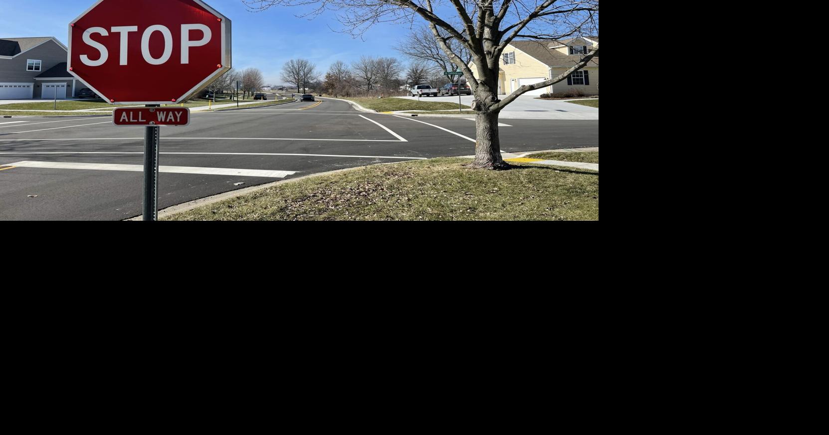 Northwest Indiana's most ignored stop sign Vale Park Road