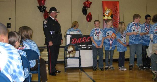 Jerry Ross Elementary DARE graduation