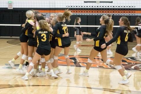 Taylor Moyer, Kouts volleyball hope for a few more celebrations
