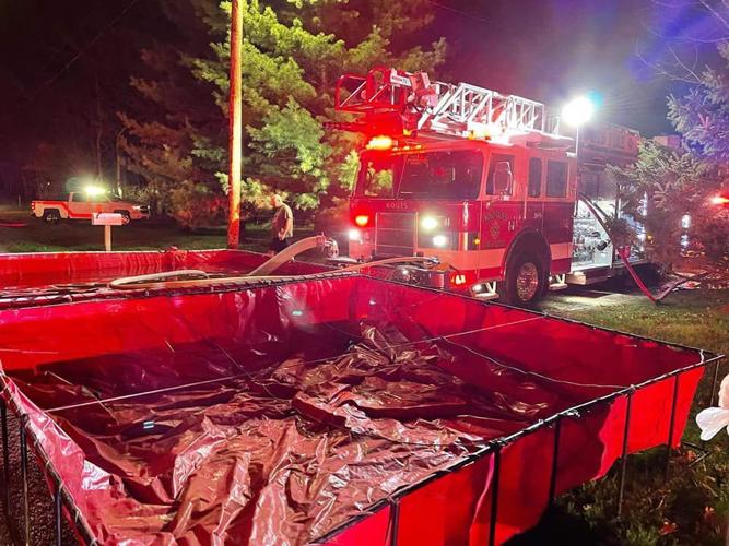 Residents report hearing explosion in house fire; investigation ongoing ...