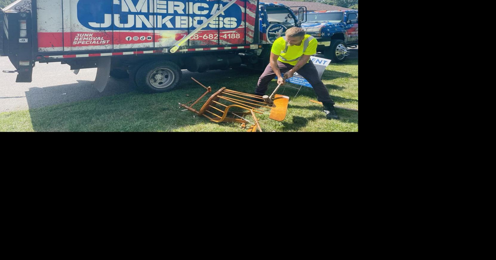 Human feces bed bugs and tons of junk with ‘Merica JunkBoss