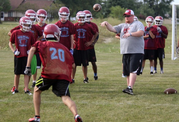Hanover Central has first football practice in 42 years